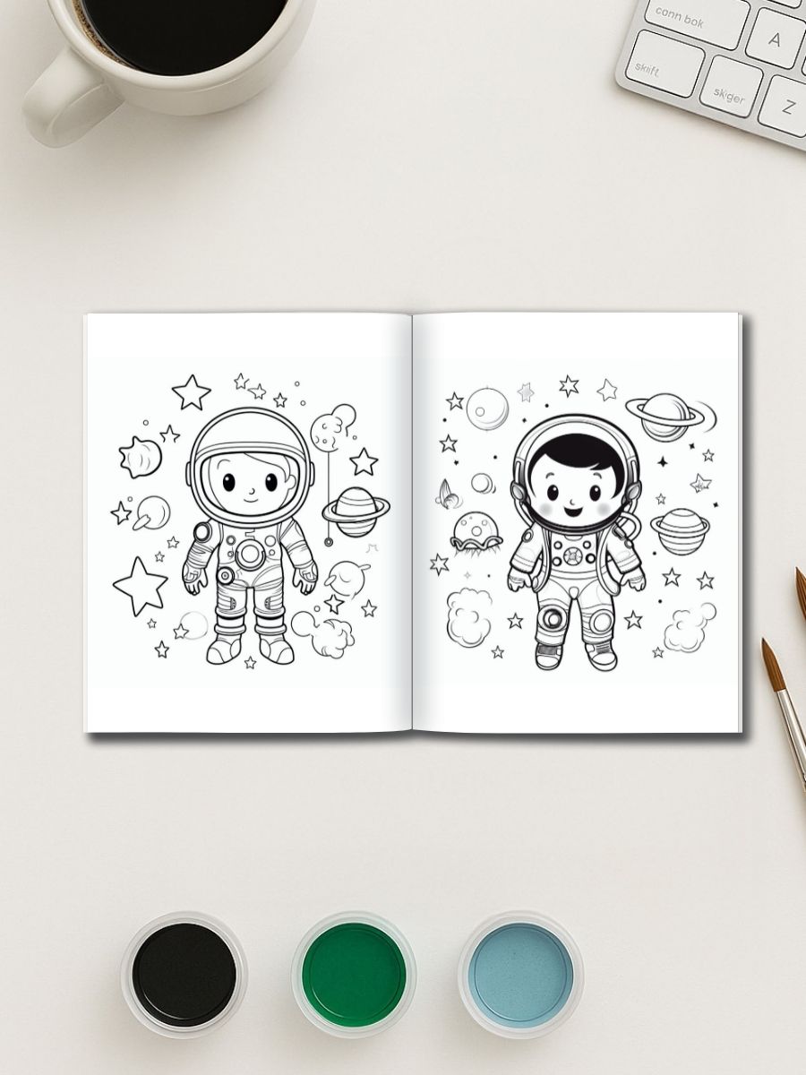 Space Quest – 184 Intergalactic Adventure Pages for Kids - Enchanted ...